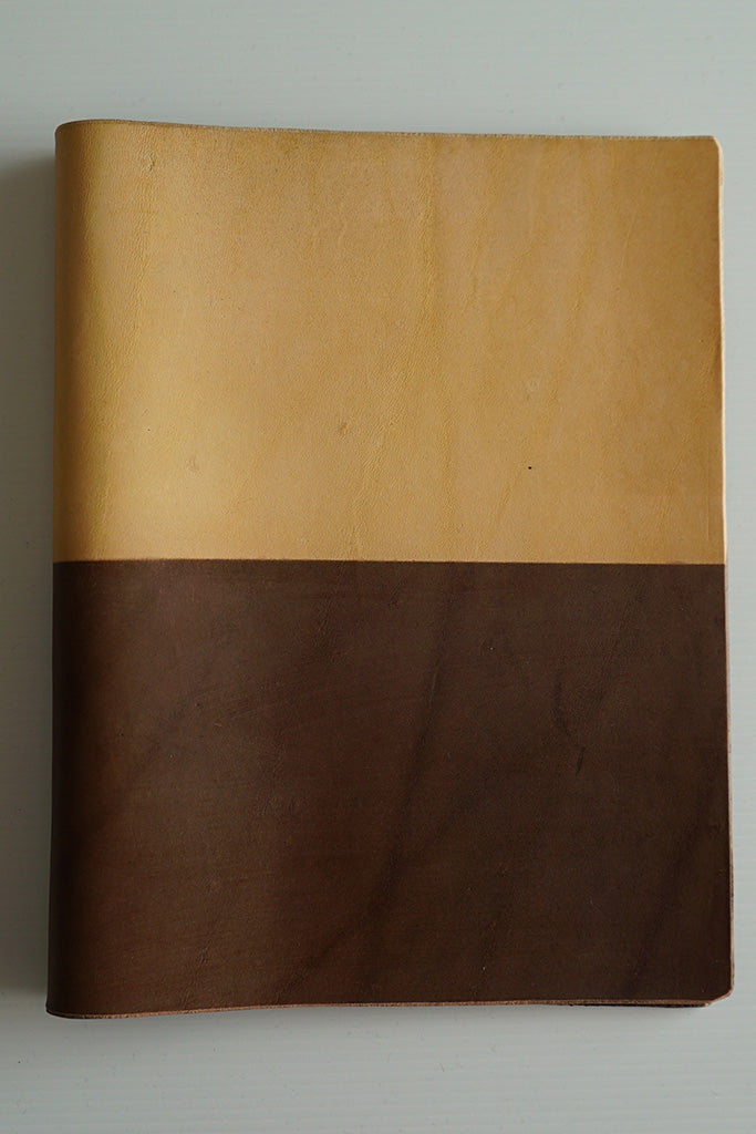 FX A5 2 Tone Leather Menu Folder – Bespoke Leather